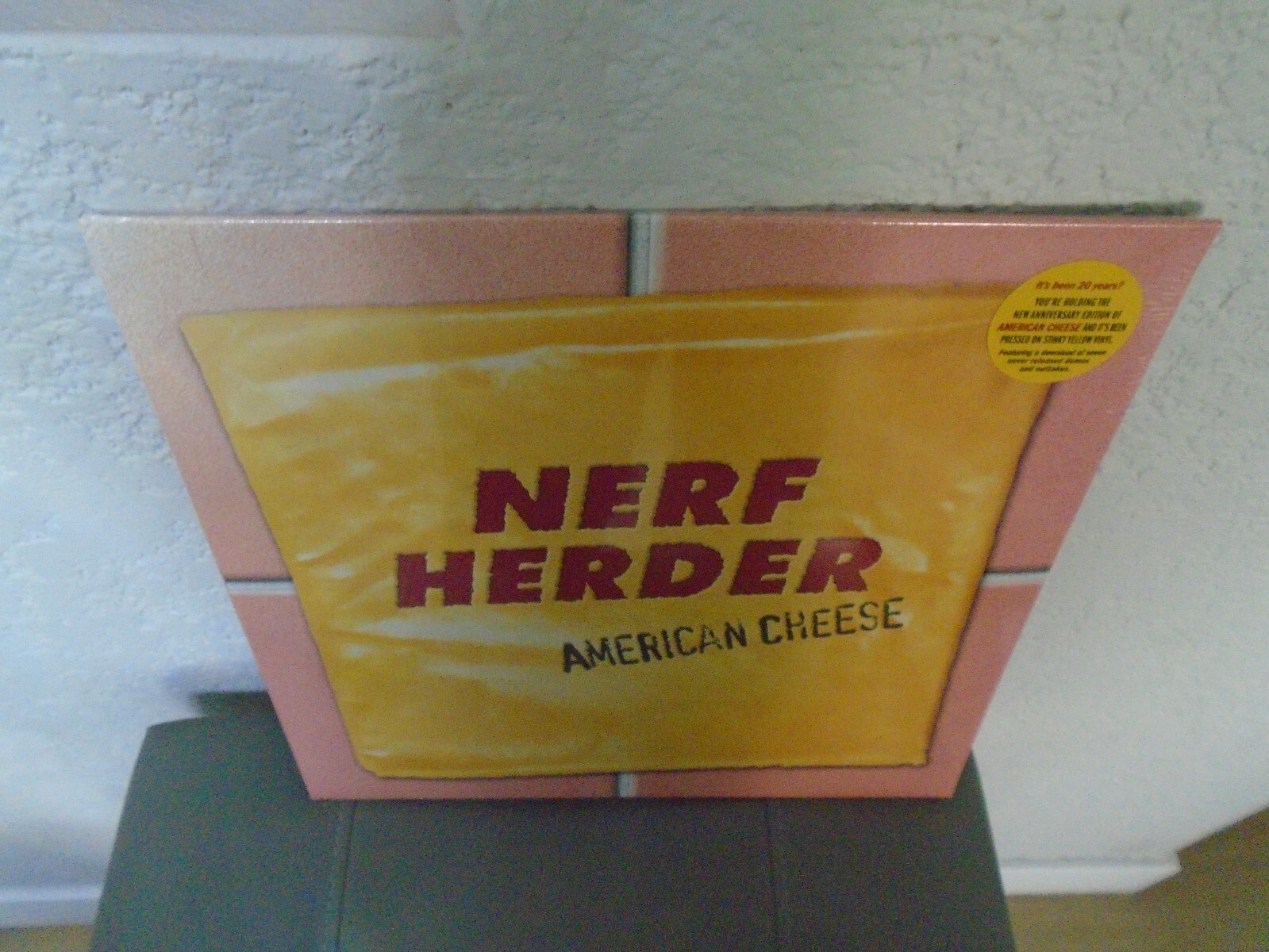 Nerf Herder American Cheese LP NEW YELLOW Colored vinyl 3rd Album Geek ...