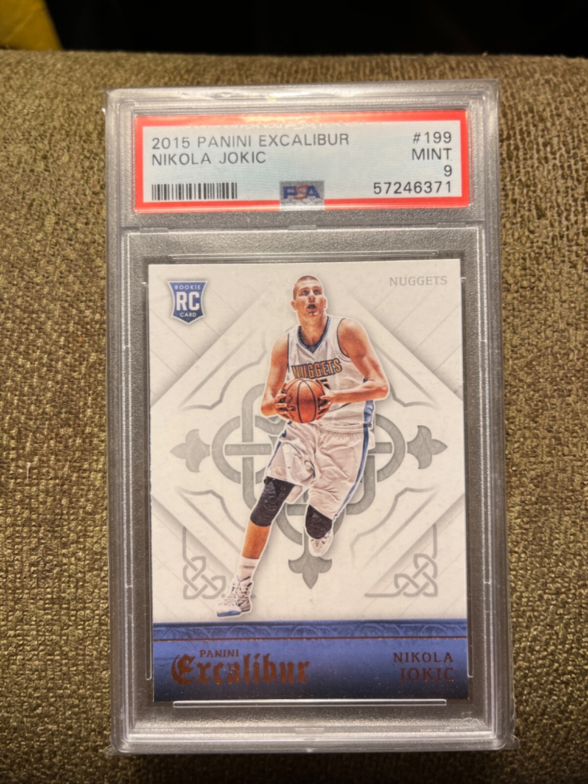 nikola jokic rc card #199 graded 9 mnt rare | eBay