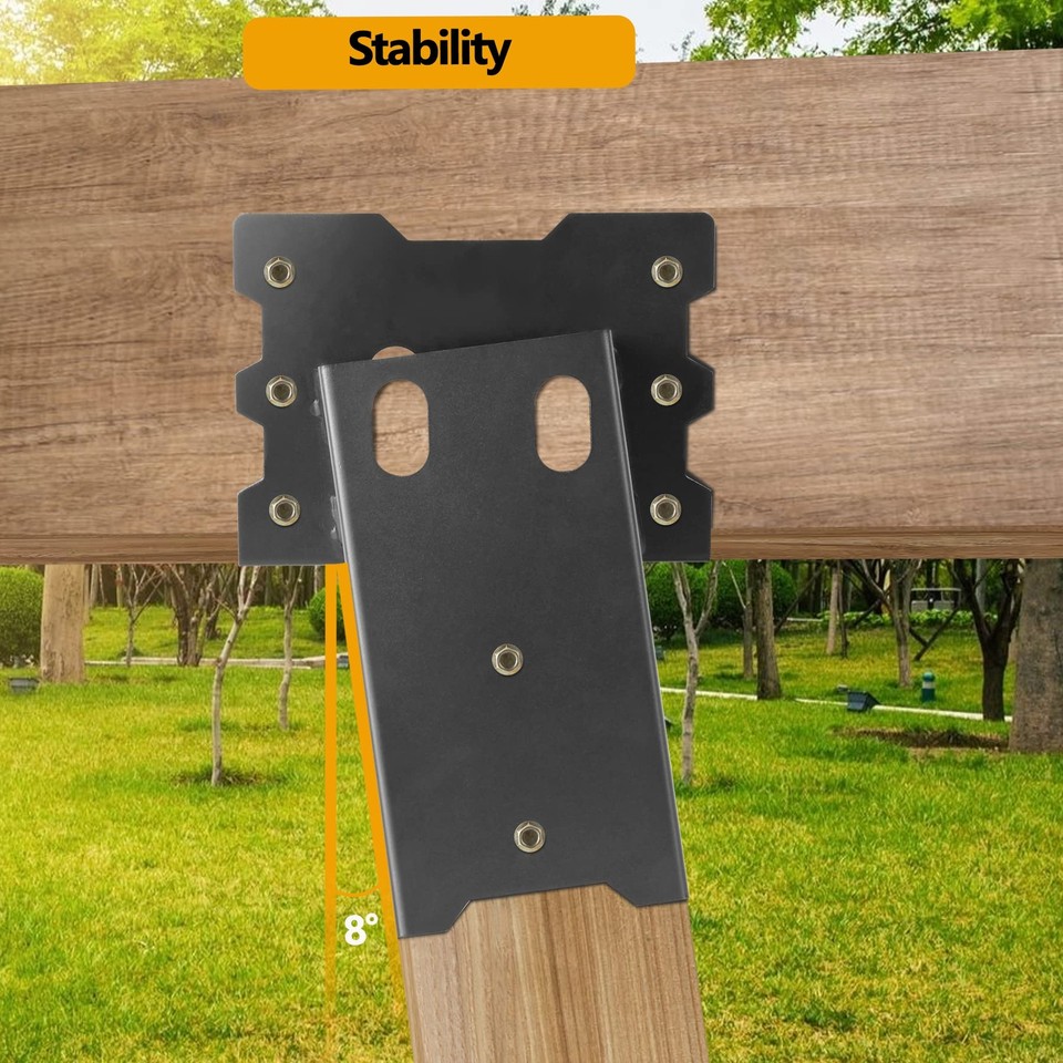 Toriexon Deer Stand Brackets, 4 x 4 Brackets for Deer Stand with Powder ...