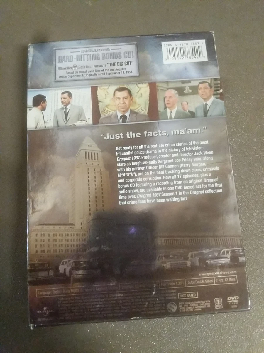 Dragnet 1967 Dvd