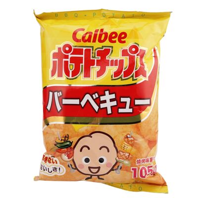 Calbee BBQ Potato Chips Savory Flavor Stick Savory Snack Fried Crispy ...