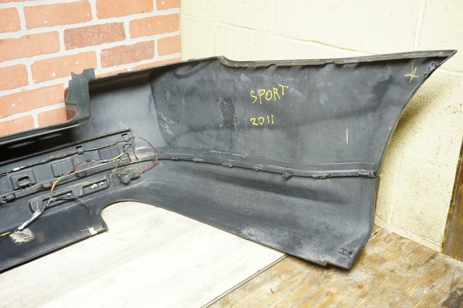 GREEN 2010-2013 RANGE ROVER SPORT L320 REAR BUMPER COVER W/ PARKING ...