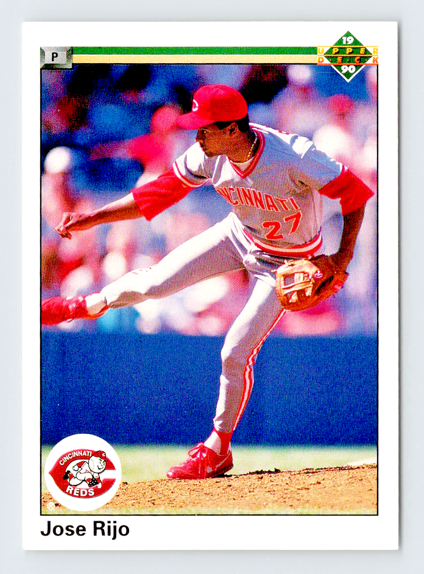 1990 Upper Deck Card, #216 Jose Rijo, Cincinnati Reds Hall of Fame | eBay