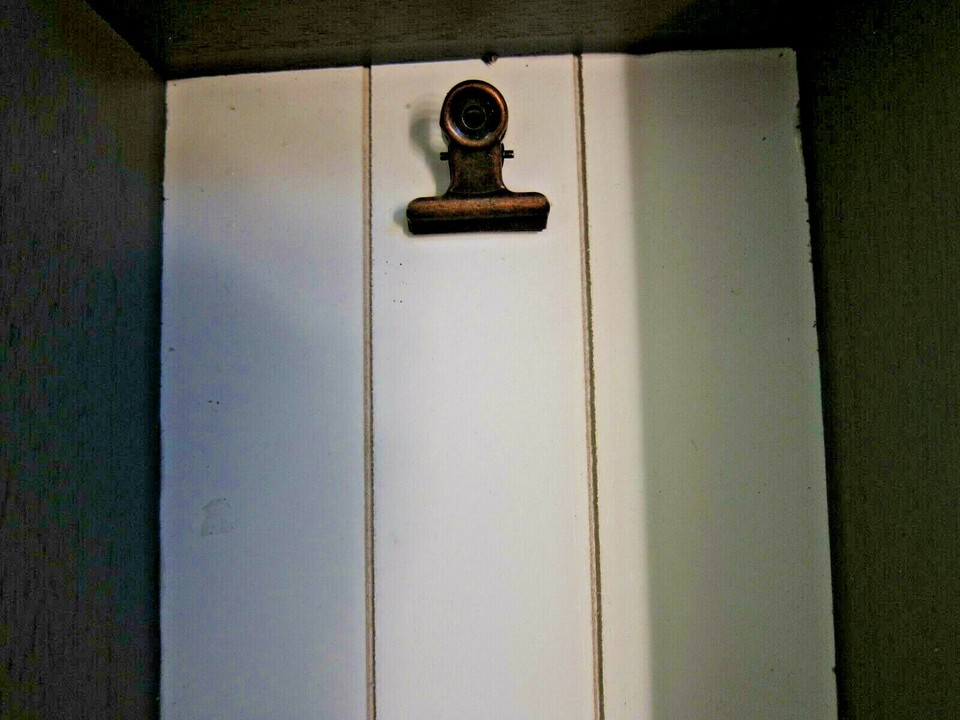 Inbox Wall Hanging Message Center Organization Board Gray with ...