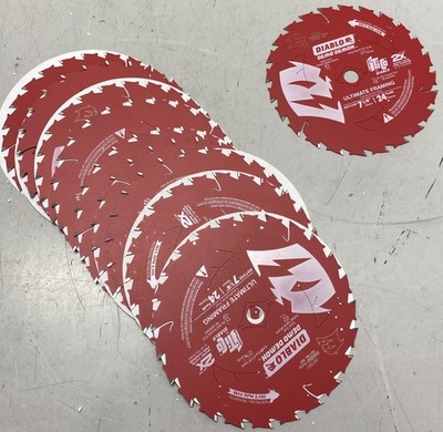10 Pack Freud D0724DA Diablo Demo-Demon Saw Blades 7-1/4" 24T | eBay