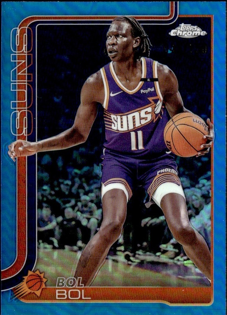 2025-26 Topps Chrome - Bol Bol #164 Blue Refractor /150 for sale online ...
