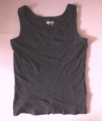 Women's Basic Editions Tank Top Sleeveless Tshirt Cotton Classic Fit ...