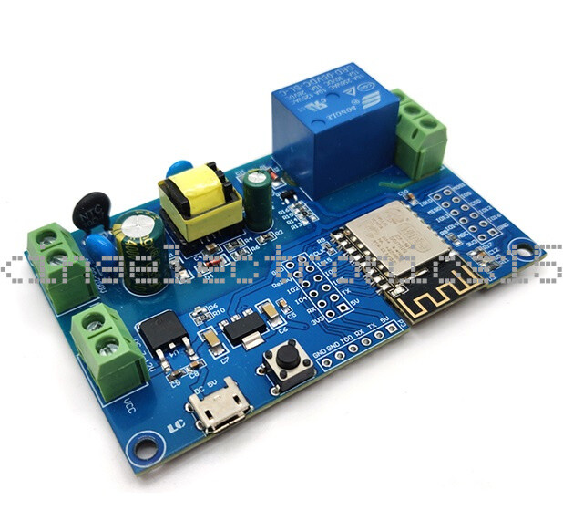 ESP8266 Power Supply WIFI Single-channel Relay Module ESP-12F ...