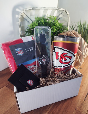 Kansas City Chiefs Mens Gift Box Set - Chiefs Gift Box - Valentines ...
