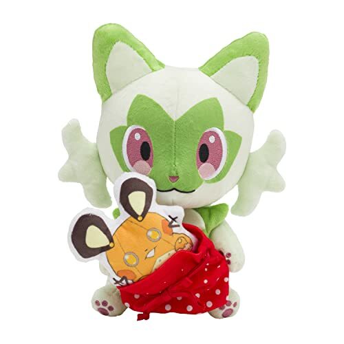 Pokemon Center Original Plush Nyaoha Sprigatito Christmas Toy Factory ...