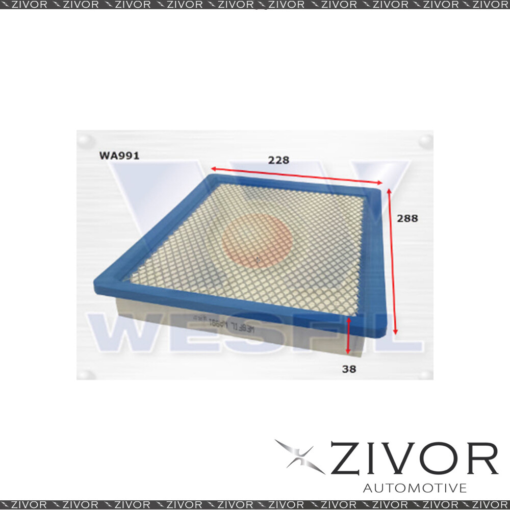 Wesfil Air Filter For Holden Commodore 5.0L V8 09/97-06/99 - WA991 *By ...