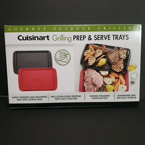 Cuisinart Color-Coded Prep and Serve Grilling Trays | eBay