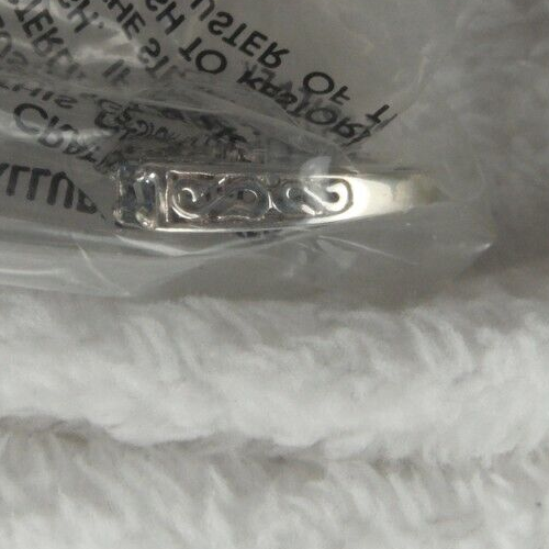 Avon 925 Sterling Silver Blue Topaz Ring Size 5 Prong Set NIB 1999 NOS ...