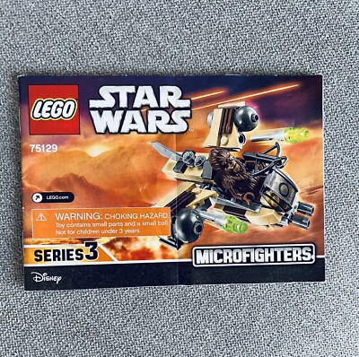 LEGO 75129 Star Wars Wookiee Gunship Manual only | eBay