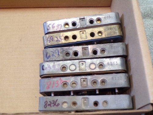 12 Misc Holley Metering Blocks with main jets Carburetor PARTS | eBay