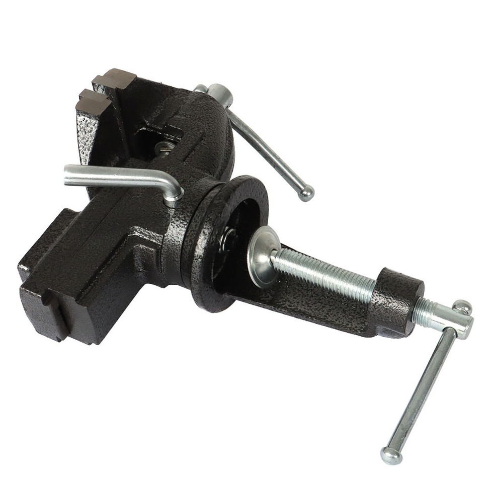 Portable 360º 80 mm HD Swivel Portable Table Bench Vice Clamp Mini Vise ...