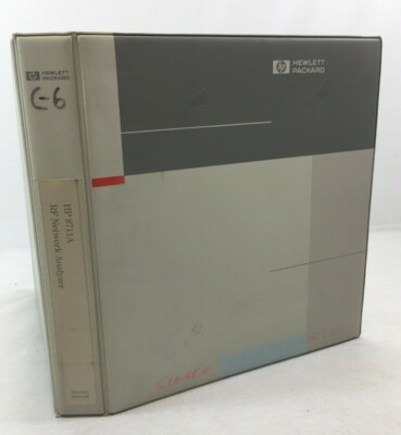 Manuals & Books - Analyzer Service Manual