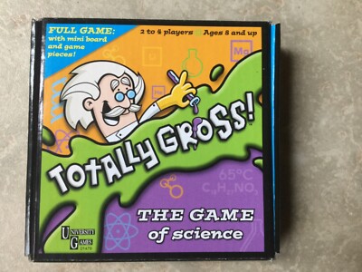 Totally Gross! The Game of Science Full Game with Mini Board | eBay