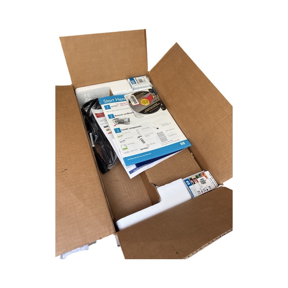 HP Officejet 5610 All-In-One Print Copy Scan Fax Color Inkjet Printer ...