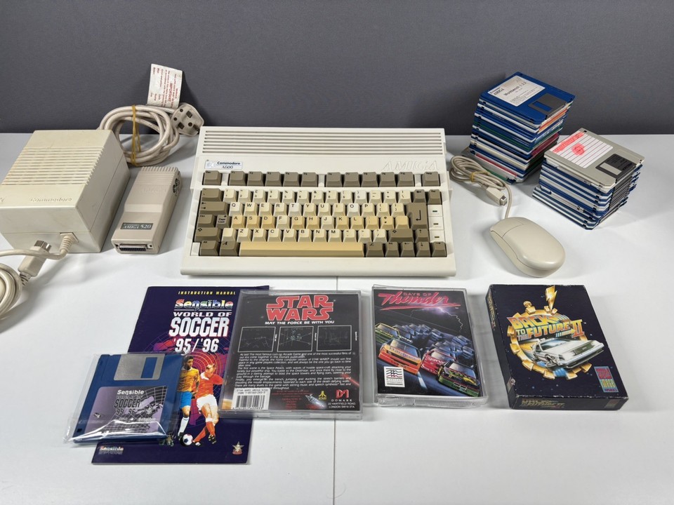 Commodore Amiga 600 Computer With Loads Of Extras ( Read Description ...