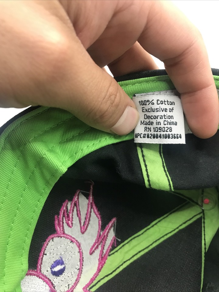 Disney Muppets Animal Hat/Cap Black Pink Green Purple Neon Snapback ...