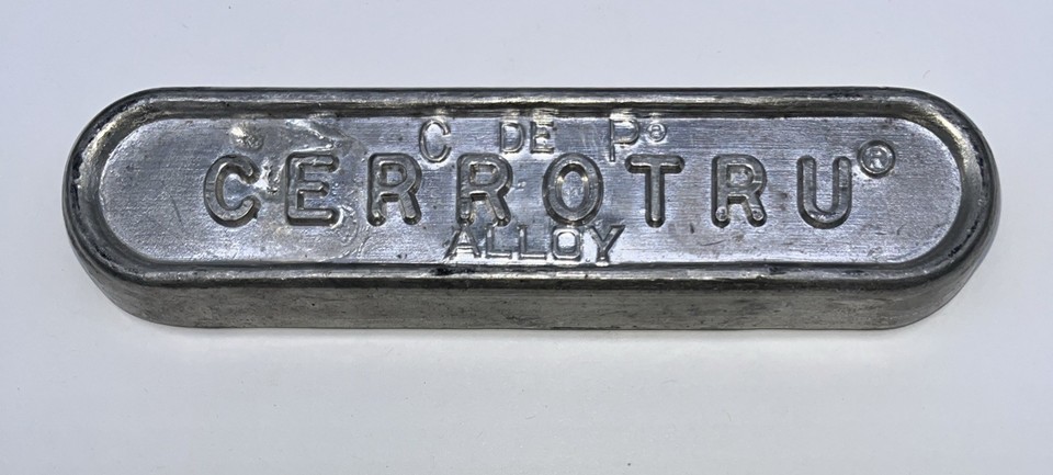 CERROTRU ALLOY 1 lb. BAR LOW MELTING TEMPERATURE | eBay