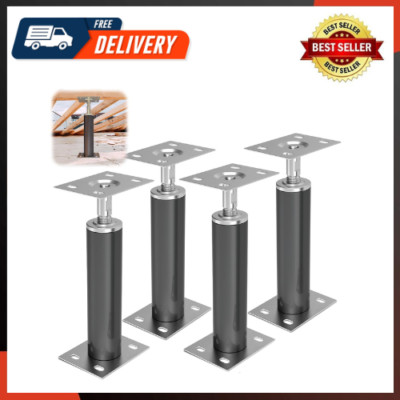 4 Pack House Jacks for Leveling Adjustable Floor Jack Post Floor Jack ...