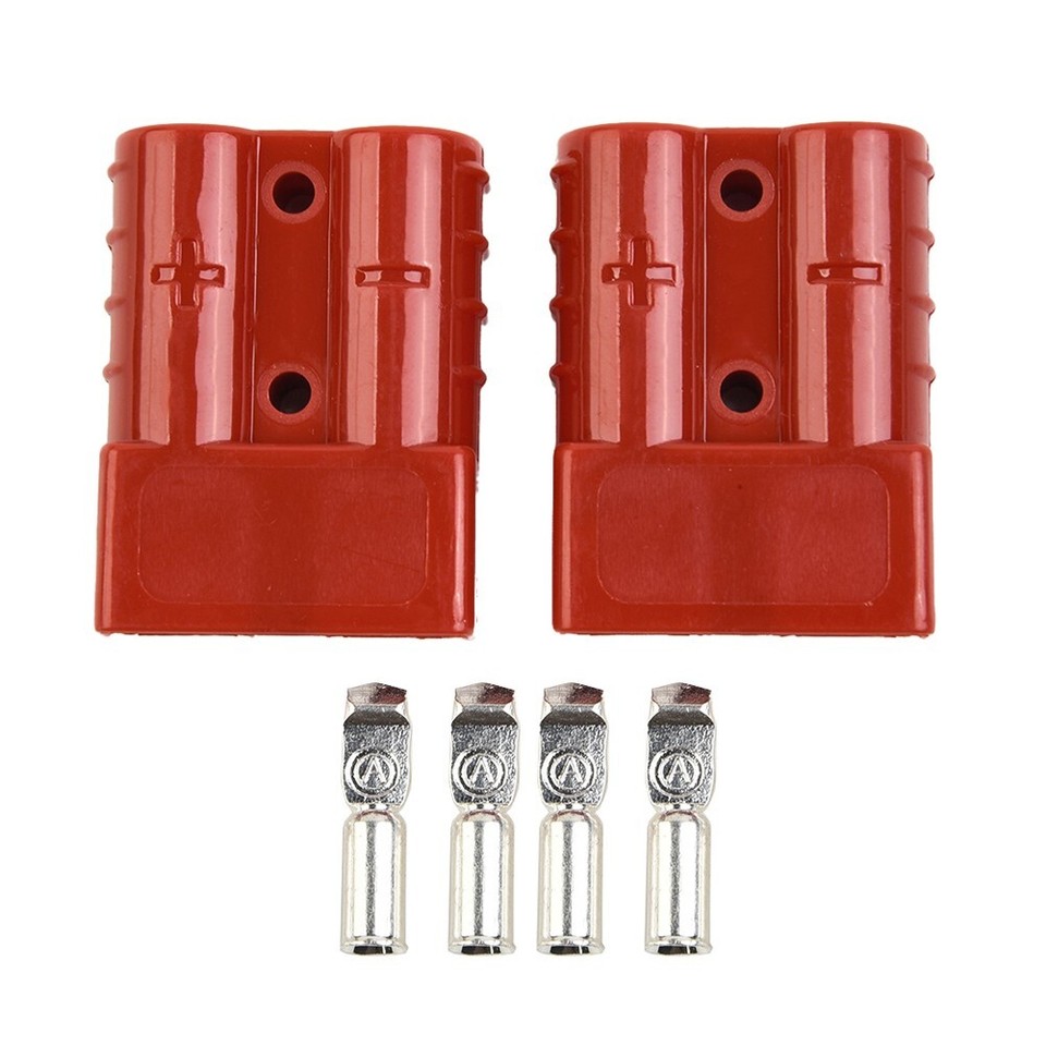 High Quality 80AMP Grey Red Plug Cable Terminal Battery Power Connector ...