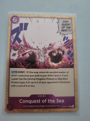 One Piece TCG OP08-077 Conquest of the Sea Two Legends | eBay.de