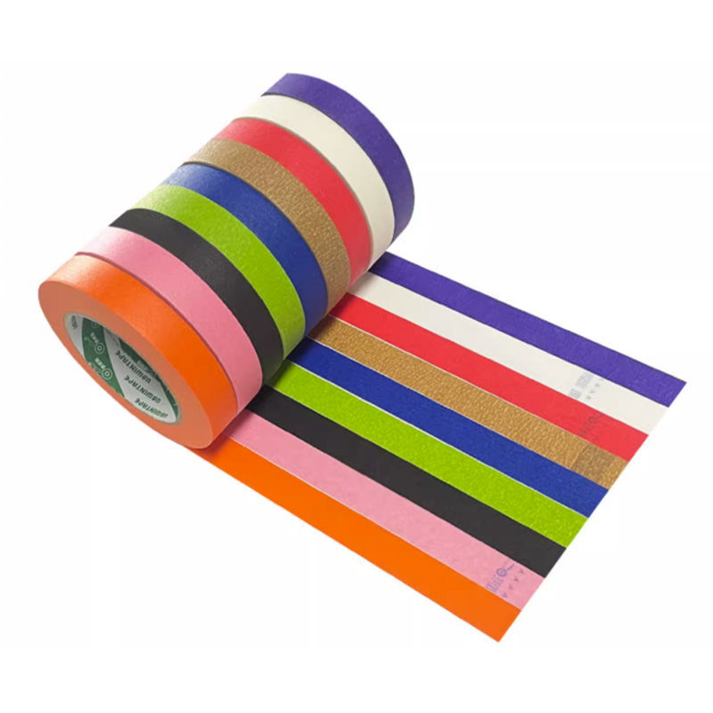Coloured Paper Tape Masking Parcel Packing Crafts Art DIY Paint ...