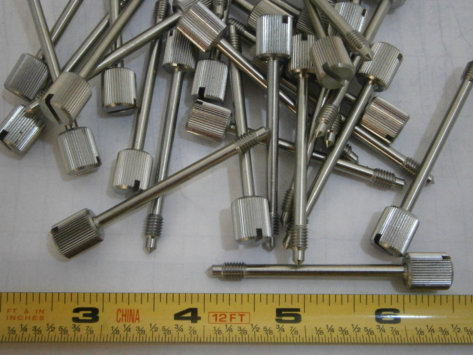Amatom 6119-SS-1032 Captive Screws 3/8 Diameter 2" Long Stainless Lot ...