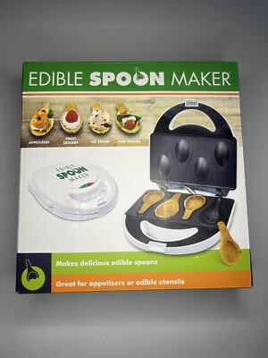 Edible Spoon Maker Machine Maker lets you bake spoons that you can eat ...