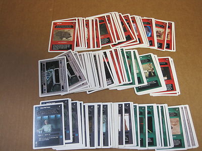 Star Wars CCG Set of 33 Dark Side Common White Border Cards, Premiere ...