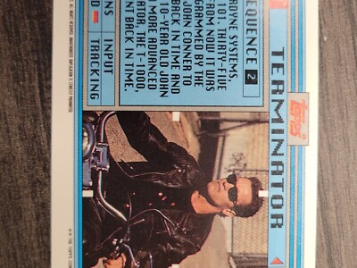 1991 Topps Sticker Terminator 2 Judgment Day | eBay