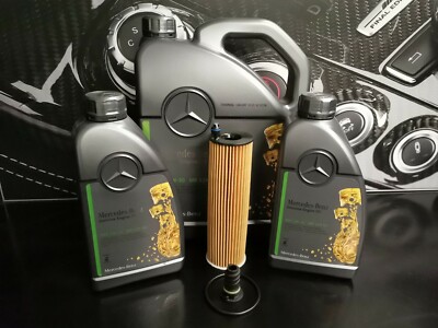 Genuine Mercedes-Benz W177 A-Class A180 A200 A220d Oil Filter & Engine ...