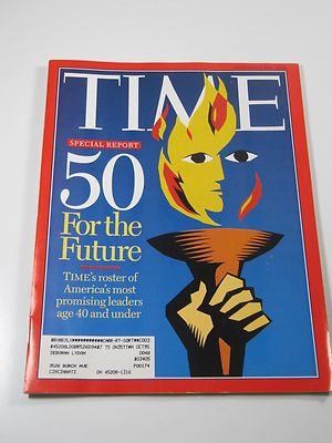 Time Magazine- 50 For the Future: Promising Leaders- December 5, 1994 ...