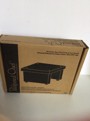 New in Box The Pampered Chef Apple Peeler Corer Slicer Stand # 2435 | eBay