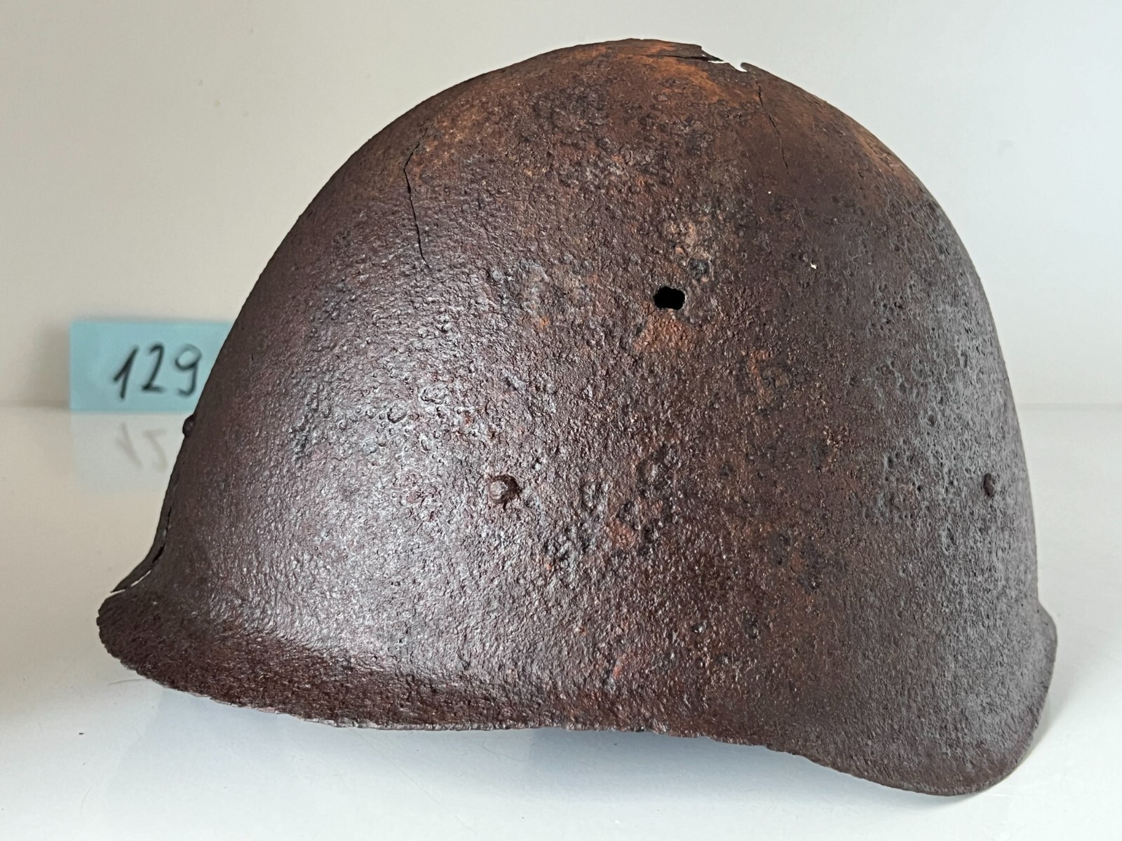 Original WW2 WWII Soviet Russia soldier SSH40 Helmet relic from ...