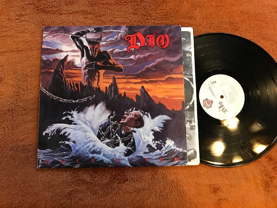 DIO Holy Diver 1983 LP original vinyl heavy metal album ronnie james ...
