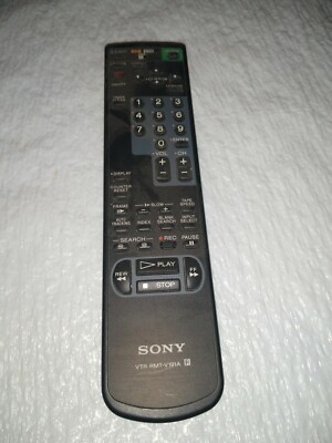Fastshipping🇺🇲 Sony RMT-V191A VTR VCR Remote Control | eBay