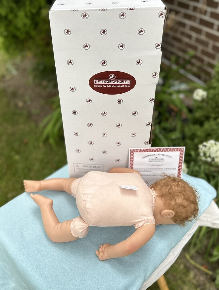 Ashton-Drake Galleries Little Squirt So Truly Real Newborn Baby Girl ...