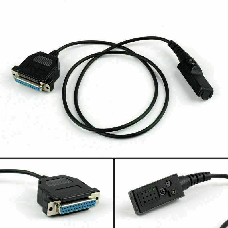 1Pc Com Port Programming Cable Fit Saber MX1000 MX2000 MX3000 Radio DT ...