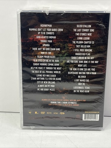THE HIGHWAYMEN Live at Nassau Coliseum DVD | eBay