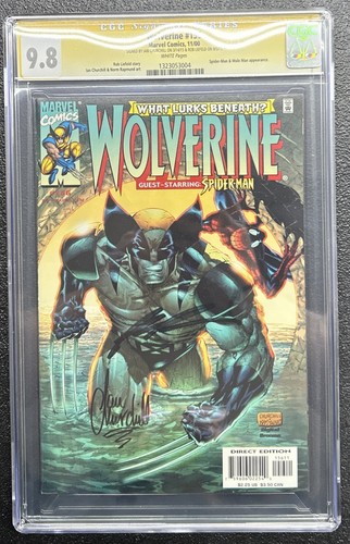 Wolverine #156 CGC 2X SS 9.8 Ian Churchill & Rob Liefeld | eBay