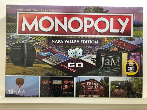 Monopoly Napa Valley Edition, new/sealed 885996005563| eBay