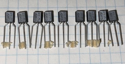 Lot of 9 2SC945P Bipolar NPN Transistors TO-92 | eBay