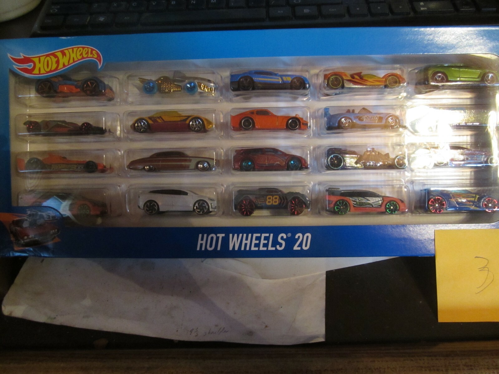 2016 mattel Hot Wheels 20 Car ASSORTED Gift Pack H7045 New in Box #3 | eBay