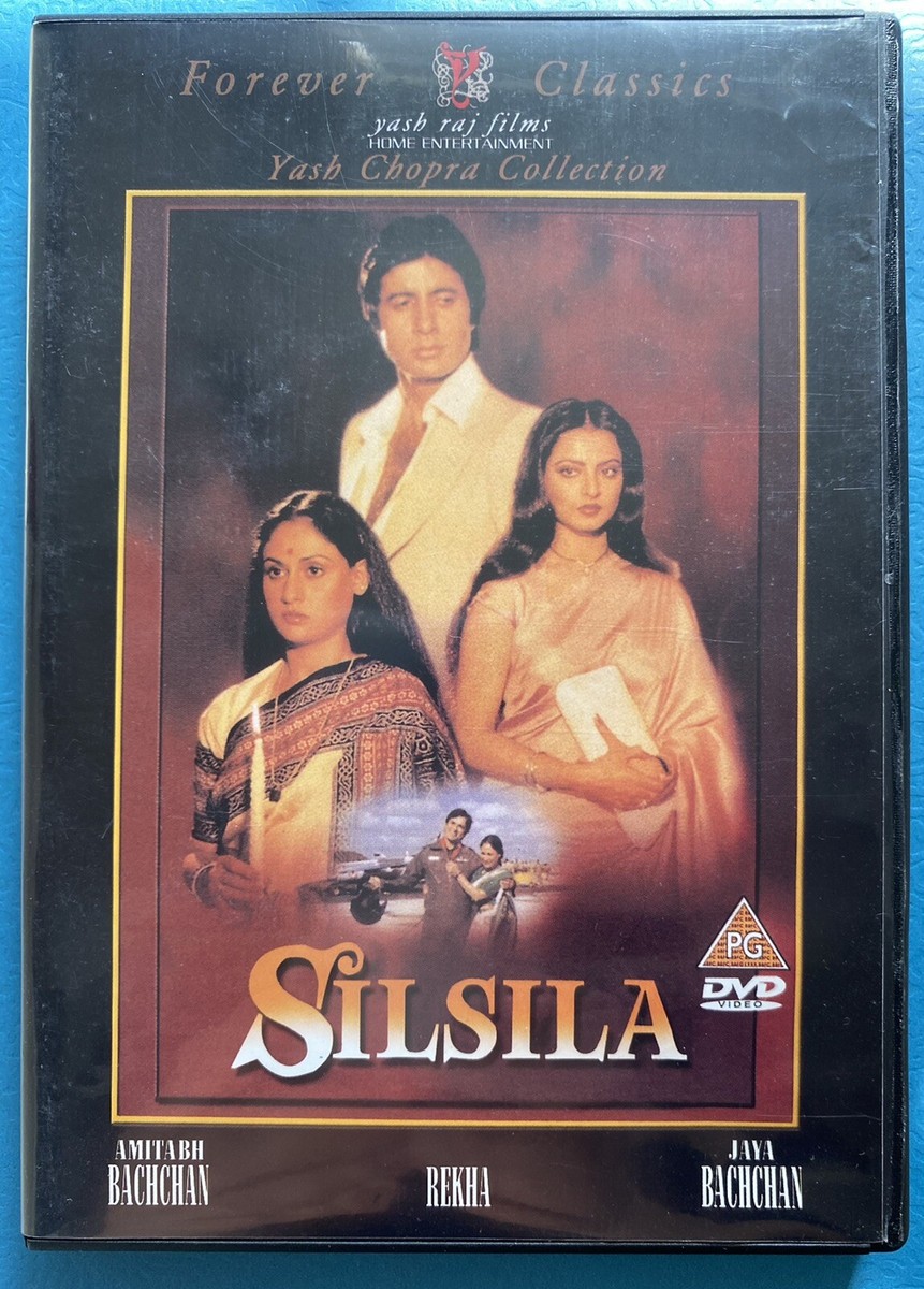 Silsila Movie Poster Shahenshah Amitabh Bachchan Bollywood Hindi