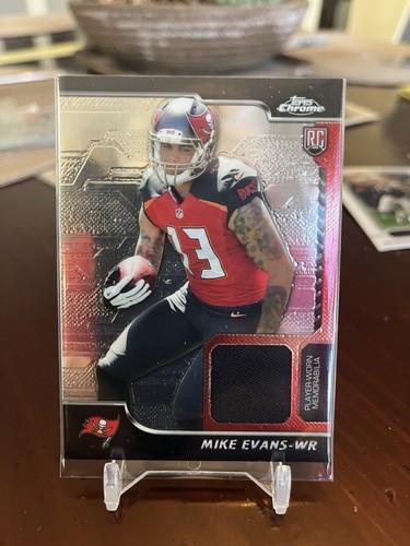 2014 Topps Chrome Mike Evans Rc Patch Card | eBay