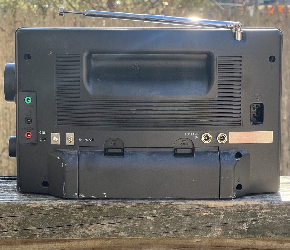 Vintage 2002 - Sangean CC Radio Plus DX Radio AM/FM/TV/WX Radio Memory ...